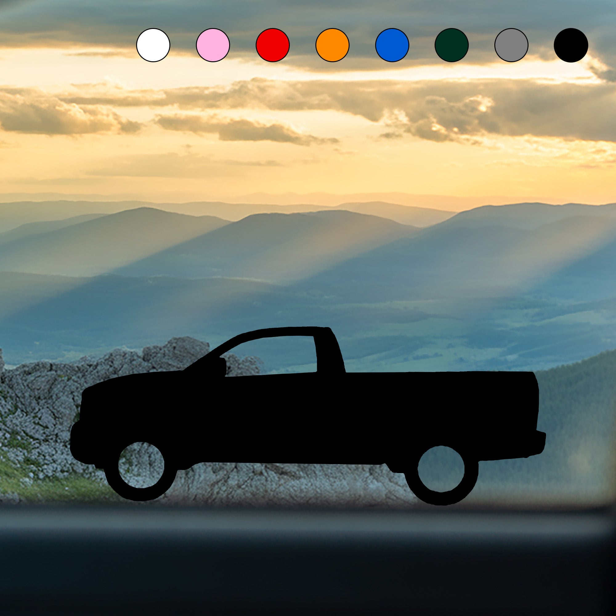 Freedom Pickup Car Sticker – Soul Flower
